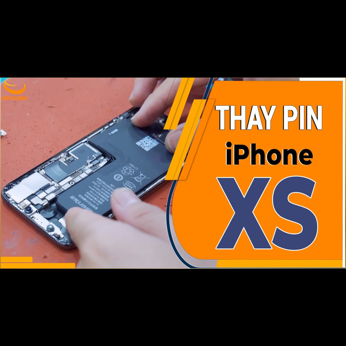 Thay pin iPhone Xs chính hãng, Zin 100% | BH 15 tháng