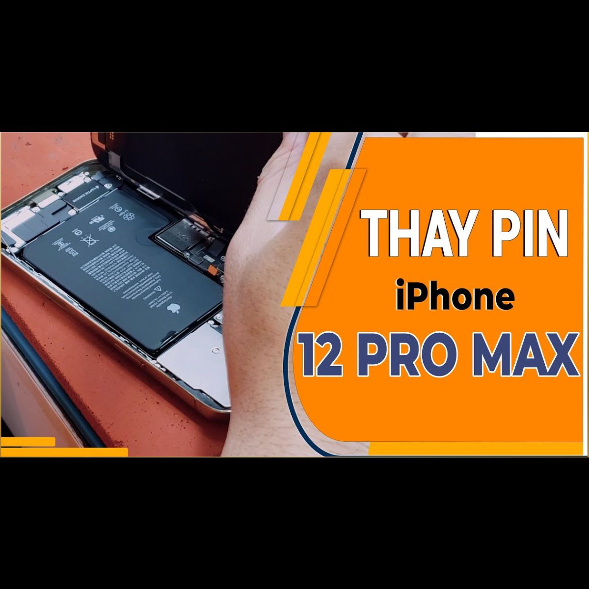 Thay pin iPhone 12 Pro Max chính hãng | Pin Zin 100%