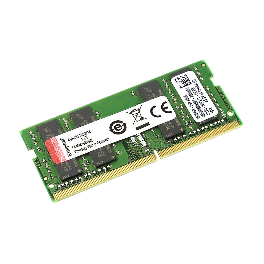Ram Laptop Kingston 16GB DDR4 2666MHz SODIMM CL19 - KVR26S19D8/16