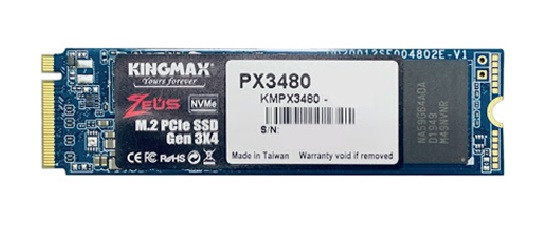 Ổ cứng SSD Kingmax Zeus PQ3480 256G M.2 PCIe Gen3x4 2280 NVMe