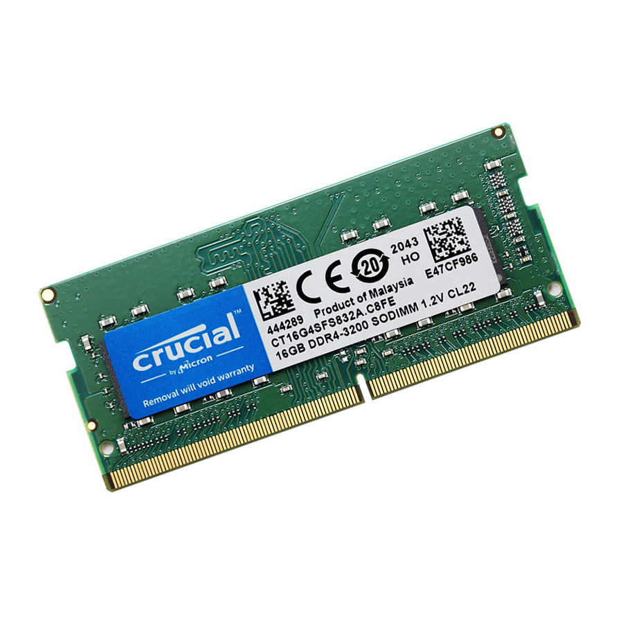 Ram Laptop Crucial DDR4 16GB 3200MHz 1.2v CT16G4SFS832A
