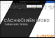 3 Cách định dạng ngày tháng năm trong Word cực hữu ích