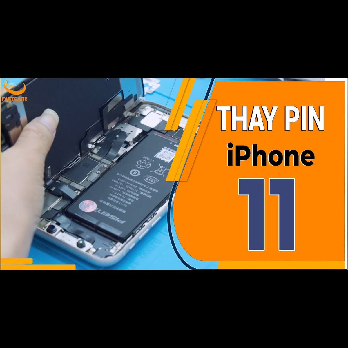 Giá thay pin iPhone 11 chính hãng từ 590.000đ, bảo hành 15 tháng