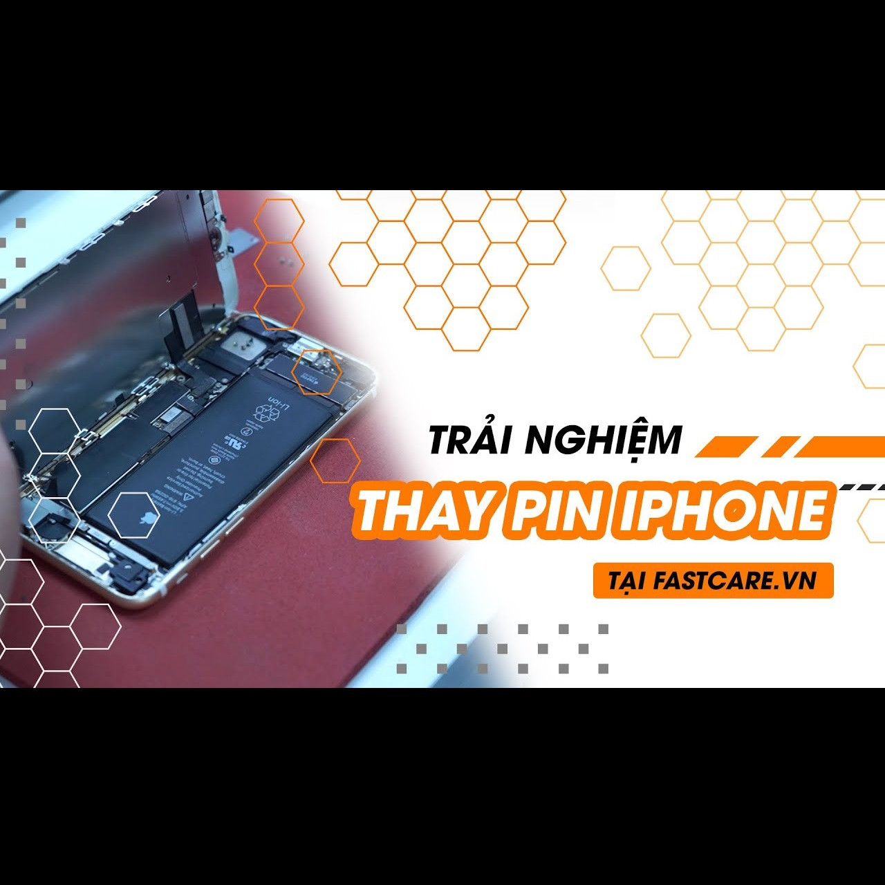 Thay pin iPhone 7 chính hãng, nhận máy nhanh, bảo hành dài