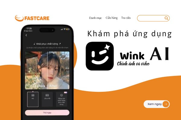 Cách dùng Wink AI tinh chỉnh video, hình ảnh không nóng máy