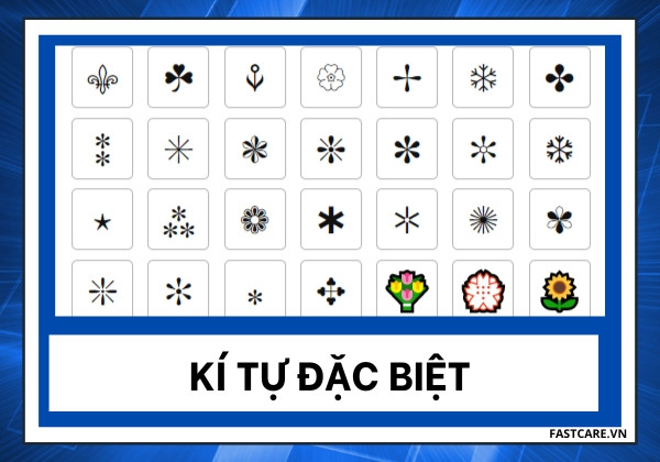 Tổng hợp 9999+ Kí Tự Đặc Biệt đẹp, độc, lạ [Copy & Paste]