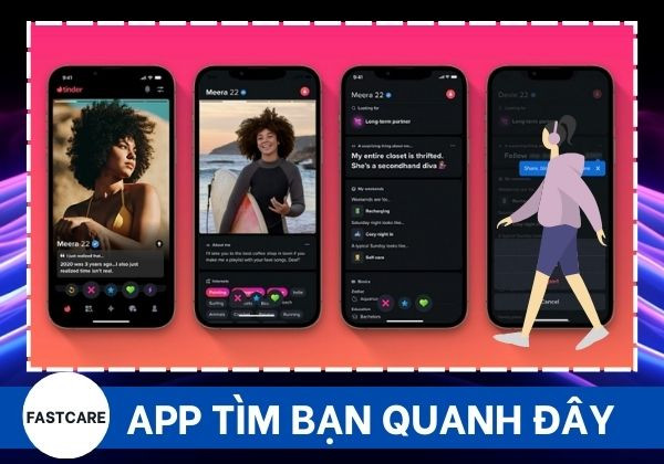Top 5 + App tìm bạn quanh đây miễn phí