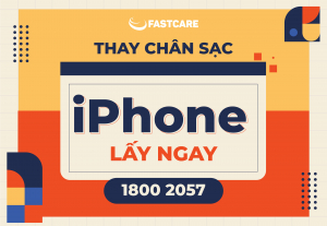 Thay chân sạc iPhone nhanh chóng, uy tín