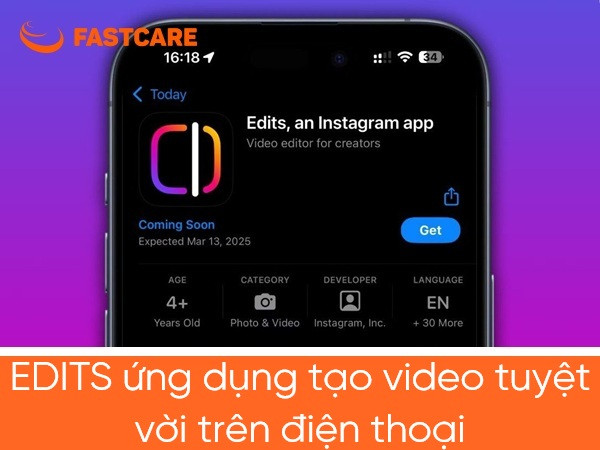 Tải EDITS - Cách dùng Edits chỉnh sửa Video cơ bản đến nâng cao