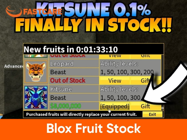 Blox Fruit Stock là gì? Cách thêm Blox Fruits Stock vào Discord